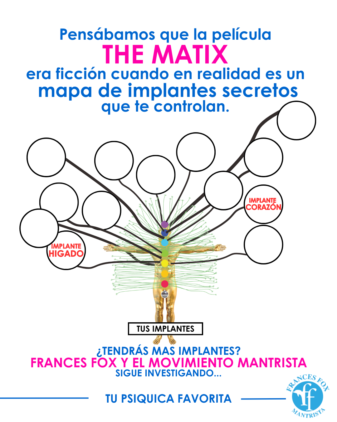 THE MATRIX - A map to our enslavement - FRANCES FOX