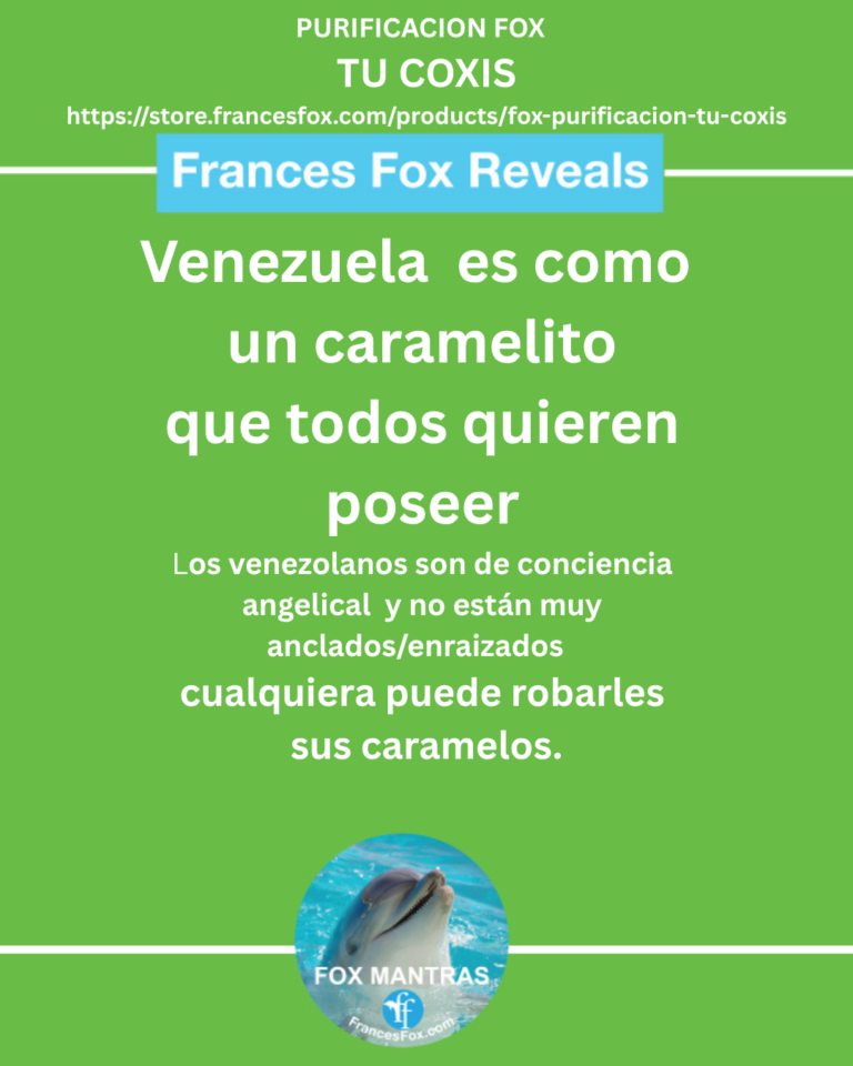 ANCLANDO EL COXIS DE VENEZUELA - FRANCES FOX
